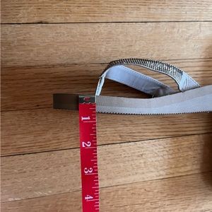 Bluefin | Shoes | Bluefin Blue Fin Beige Gemmed Flip Flop Thong Sandals ...